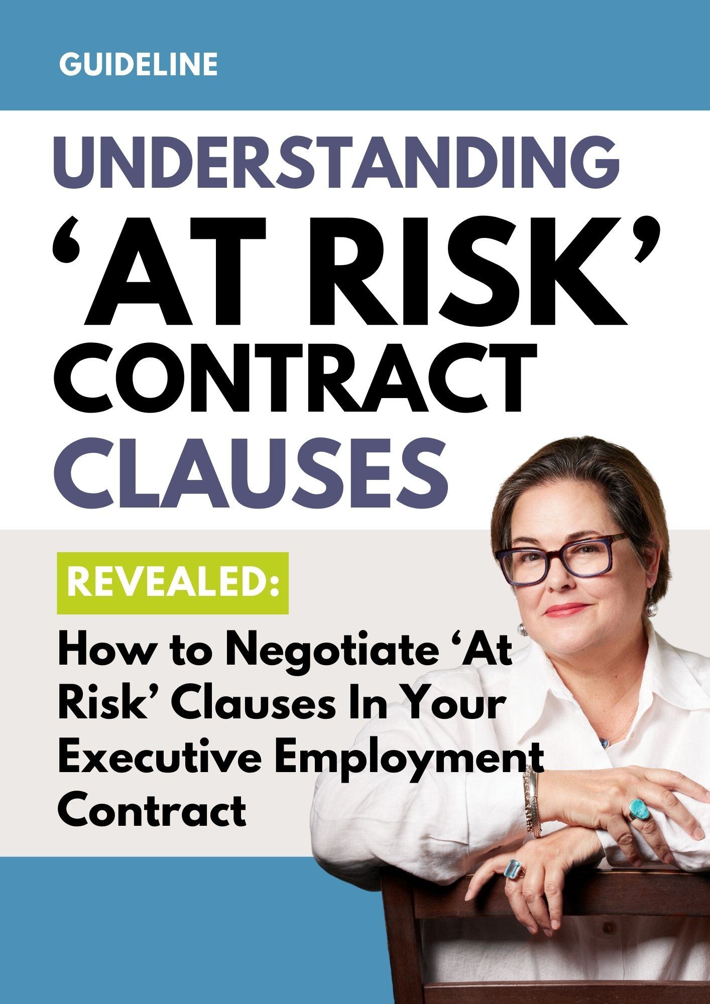 Understanding At Risk Contract Clauses